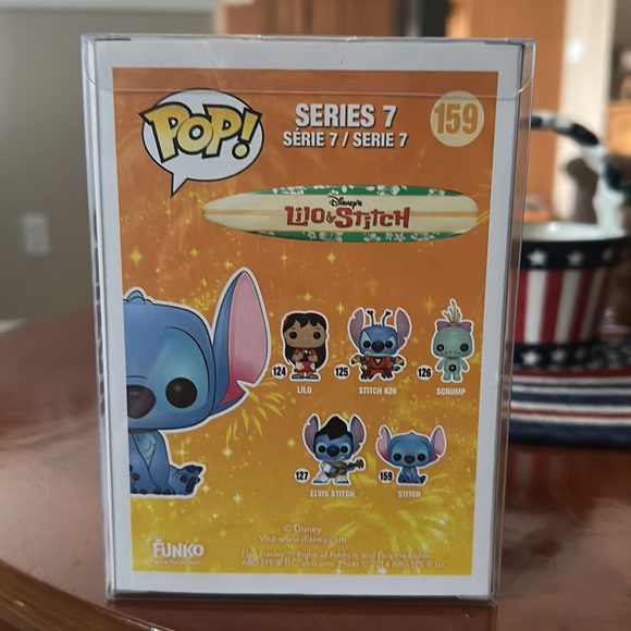 Funko | Toys | Stitch Flocked Funko Pop | Poshmark